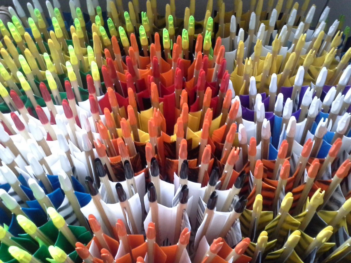 Wooden Arrow Supplies Set - 5/16 | Eagle Archery